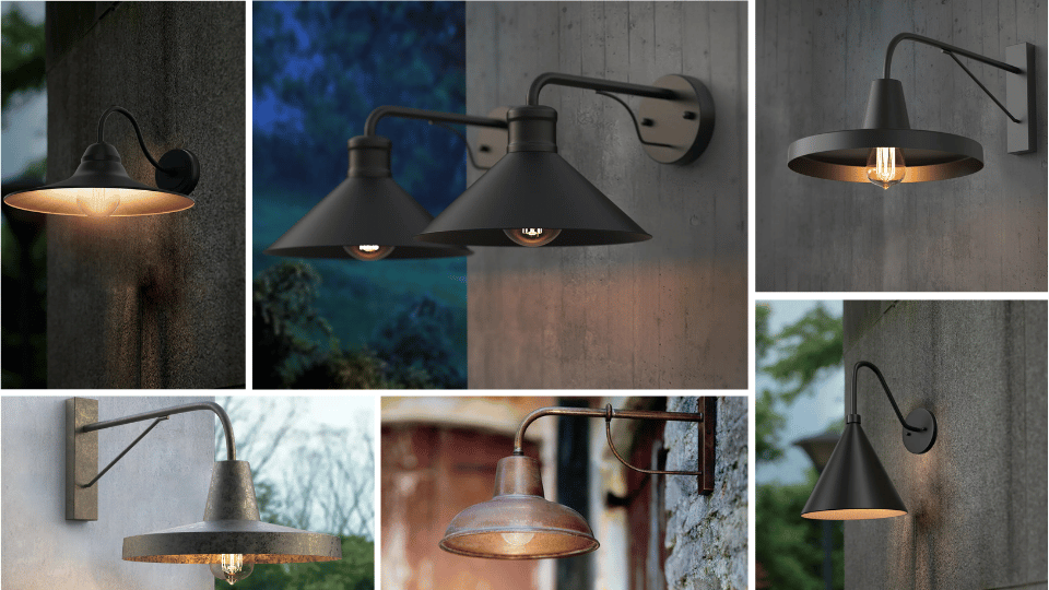 Outdoor Barn Lights | Rustic & Modern Barn Wall Lights 7Pandas Australia