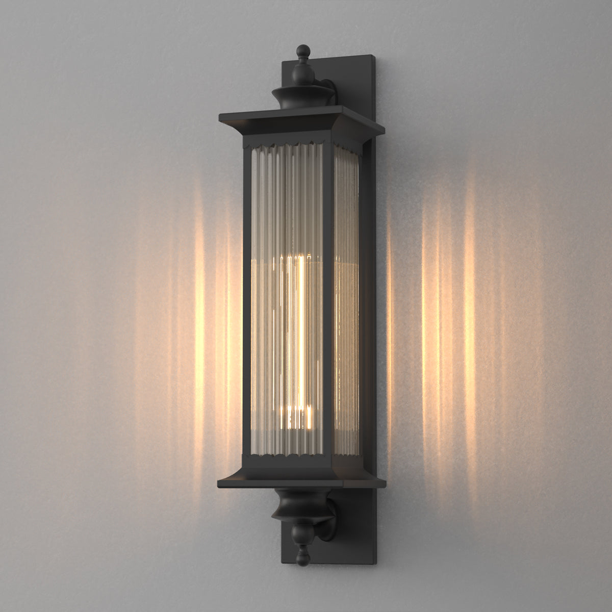 Murcia Large and Medium Traditional Outdoor Exterior Wall Light Matt B