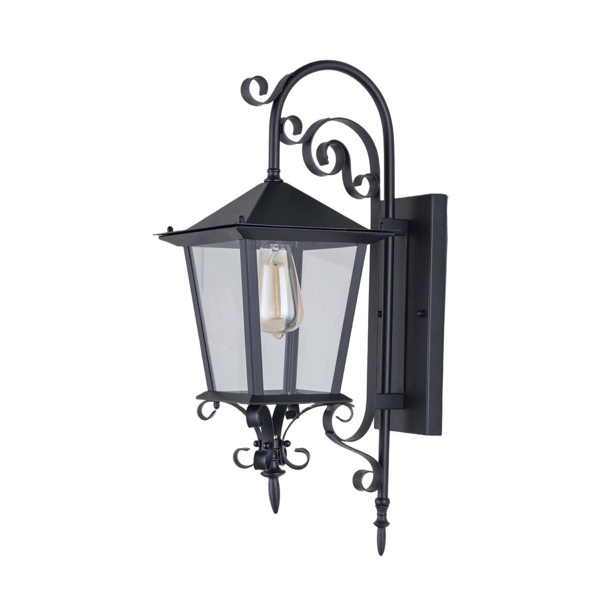 LUCIA Provincial Style Stainless Steel Outdoor Wall Light Fixture IP44