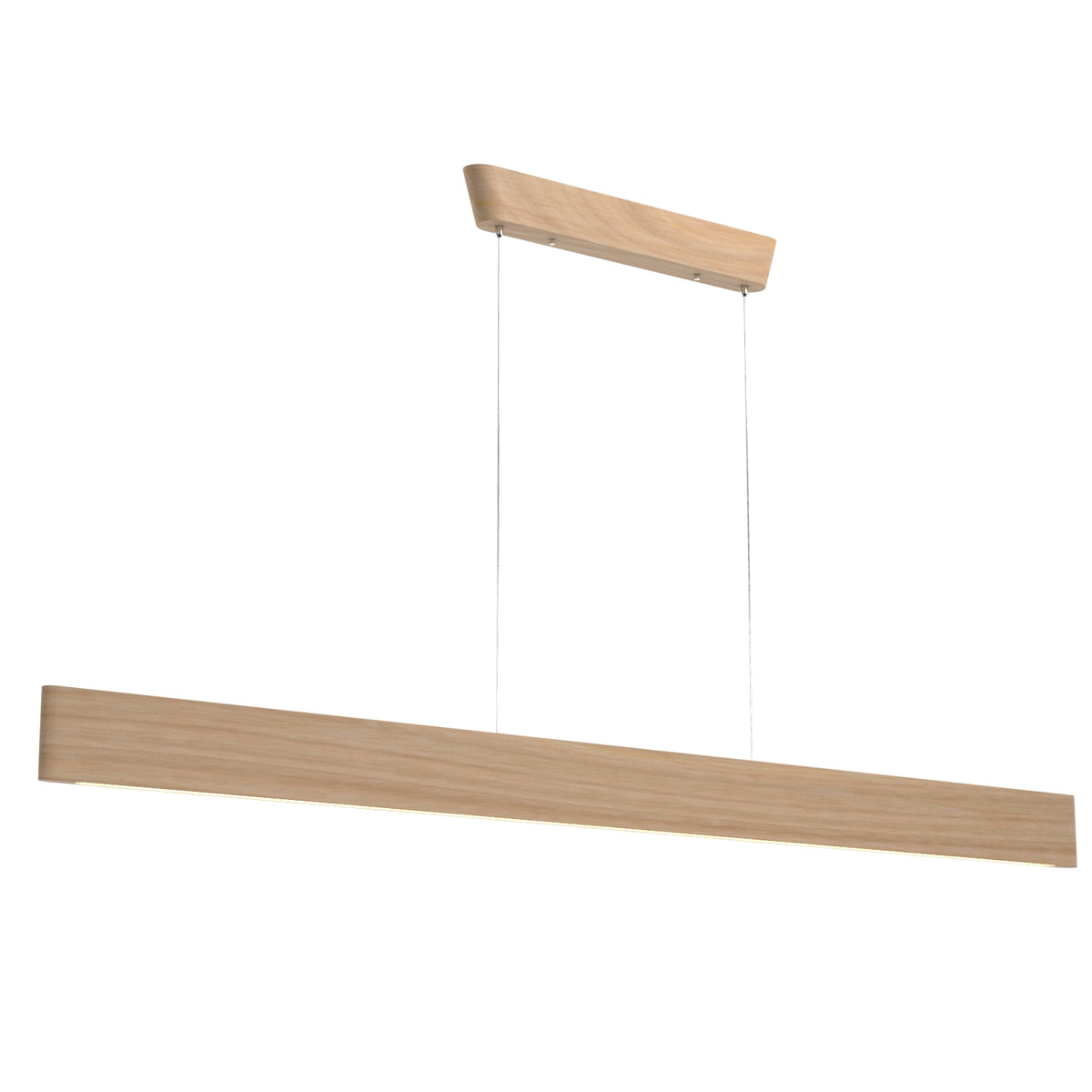 REBECA Nordic Style LED Dimmable Wood Linear Light Fixtures Office Kit