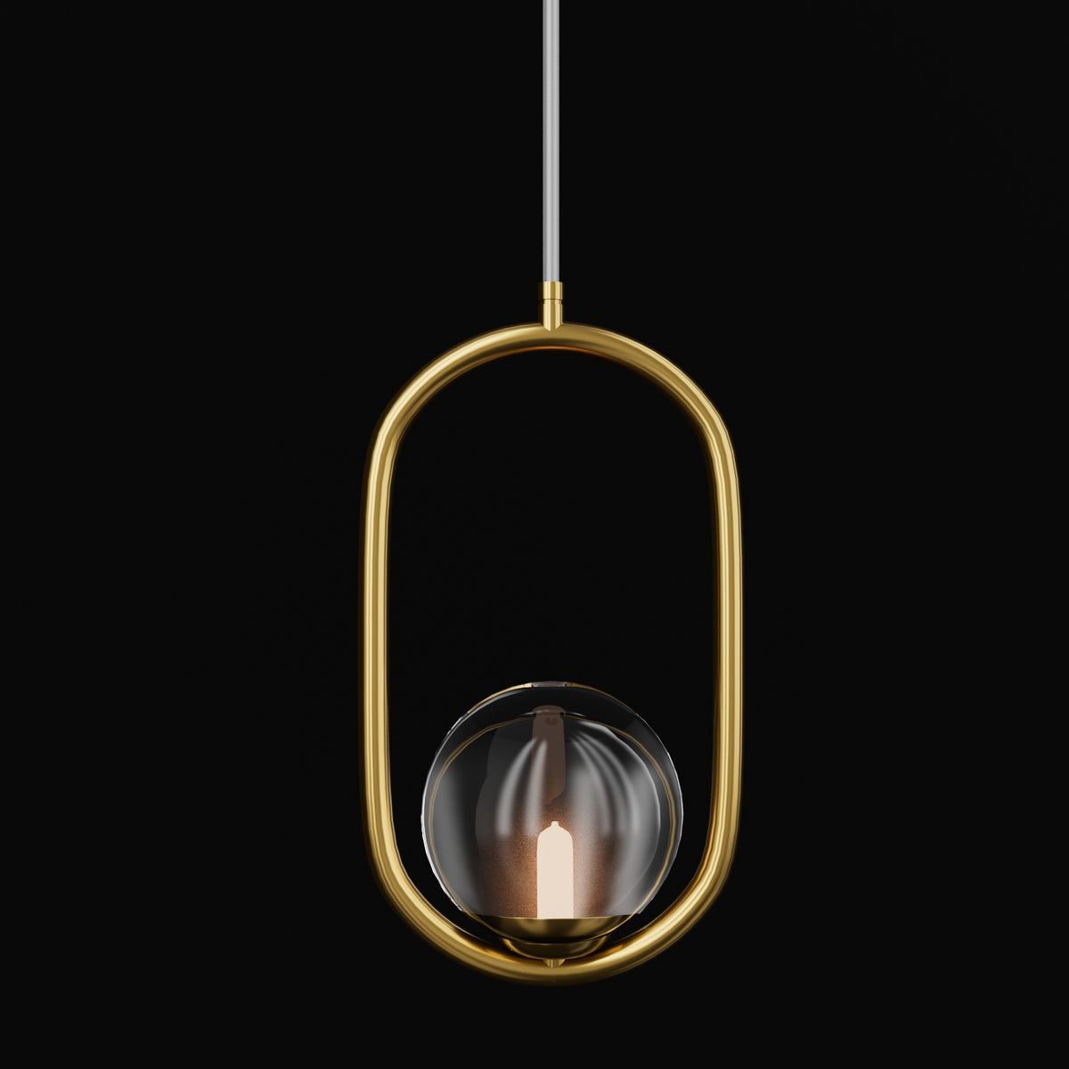 ALFA Modern Style Glass Pendant Light Fixtures Kitchen Island G9
