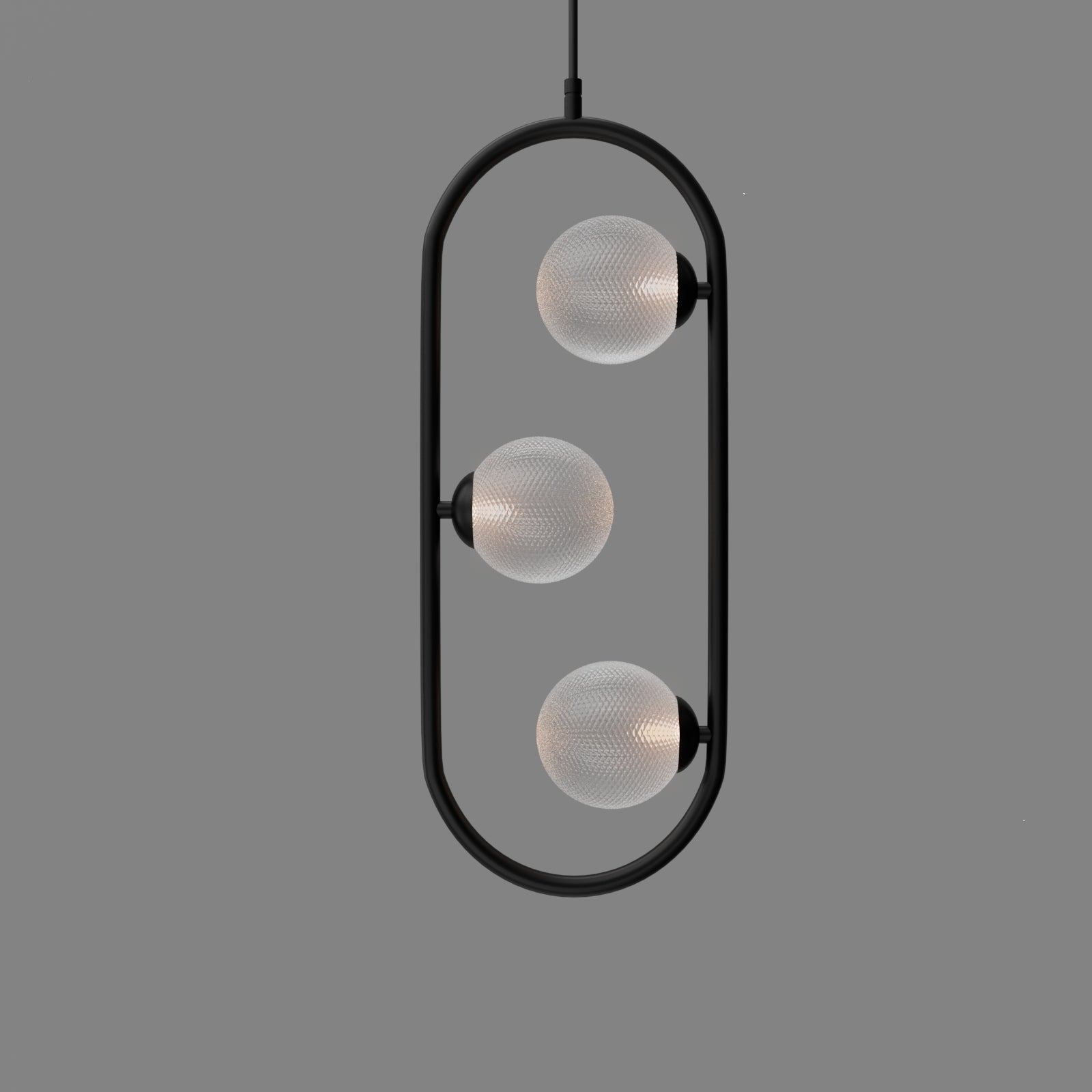 ALFA 3-Lights Modern Style Glass Pendant Light Fixtures Kitchen Island