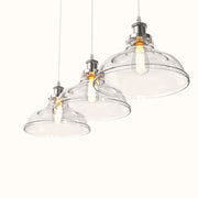 ALFA 3-Lights Modern Style Glass Pendant Light Fixtures Kitchen Island